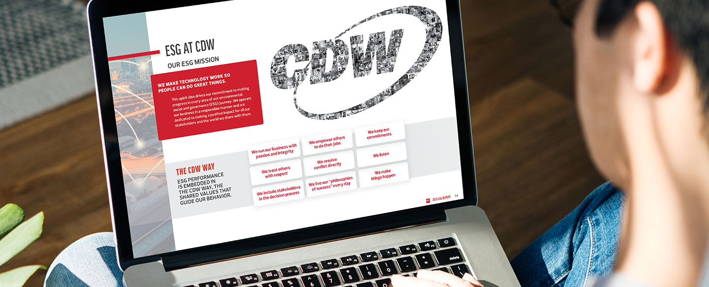 CDW Environmental, Social & Governance (ESG) Report | D&E