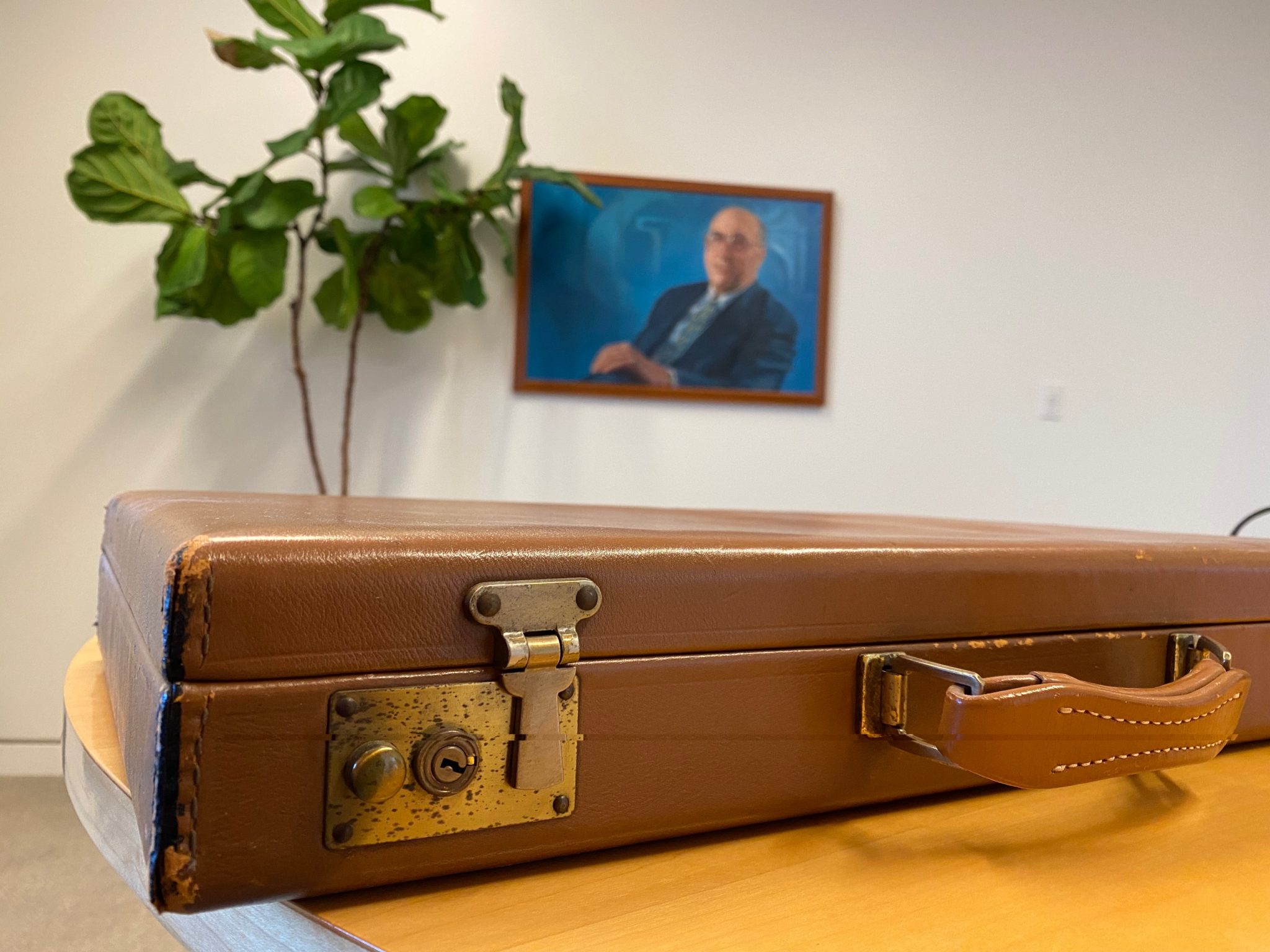 A briefcase that represents decades of trust and respect