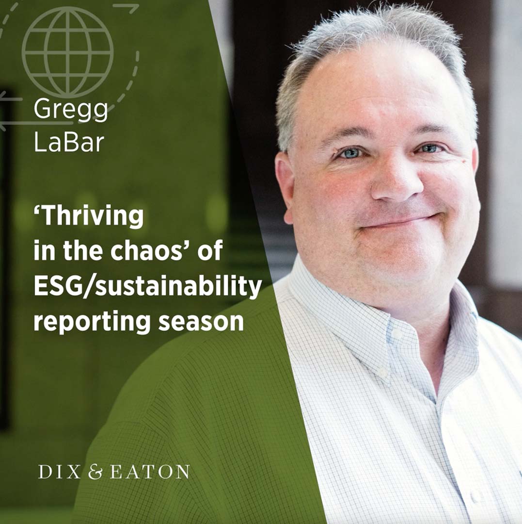 ‘Thriving in the chaos’ of ESG/sustainability reporting season