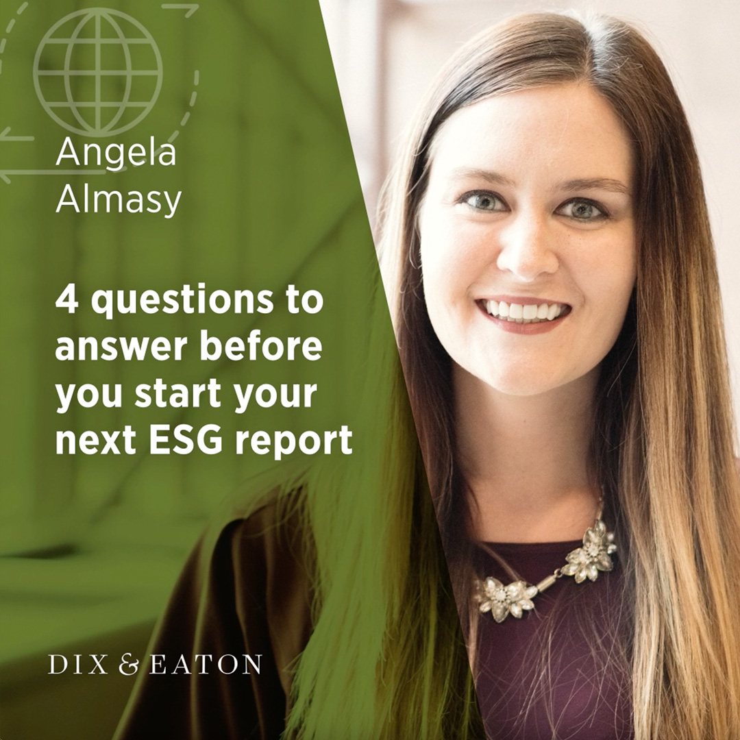 4 questions to answer before you start your next ESG report