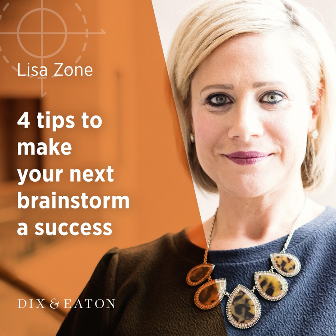 4 tips to make your next brainstorm a success